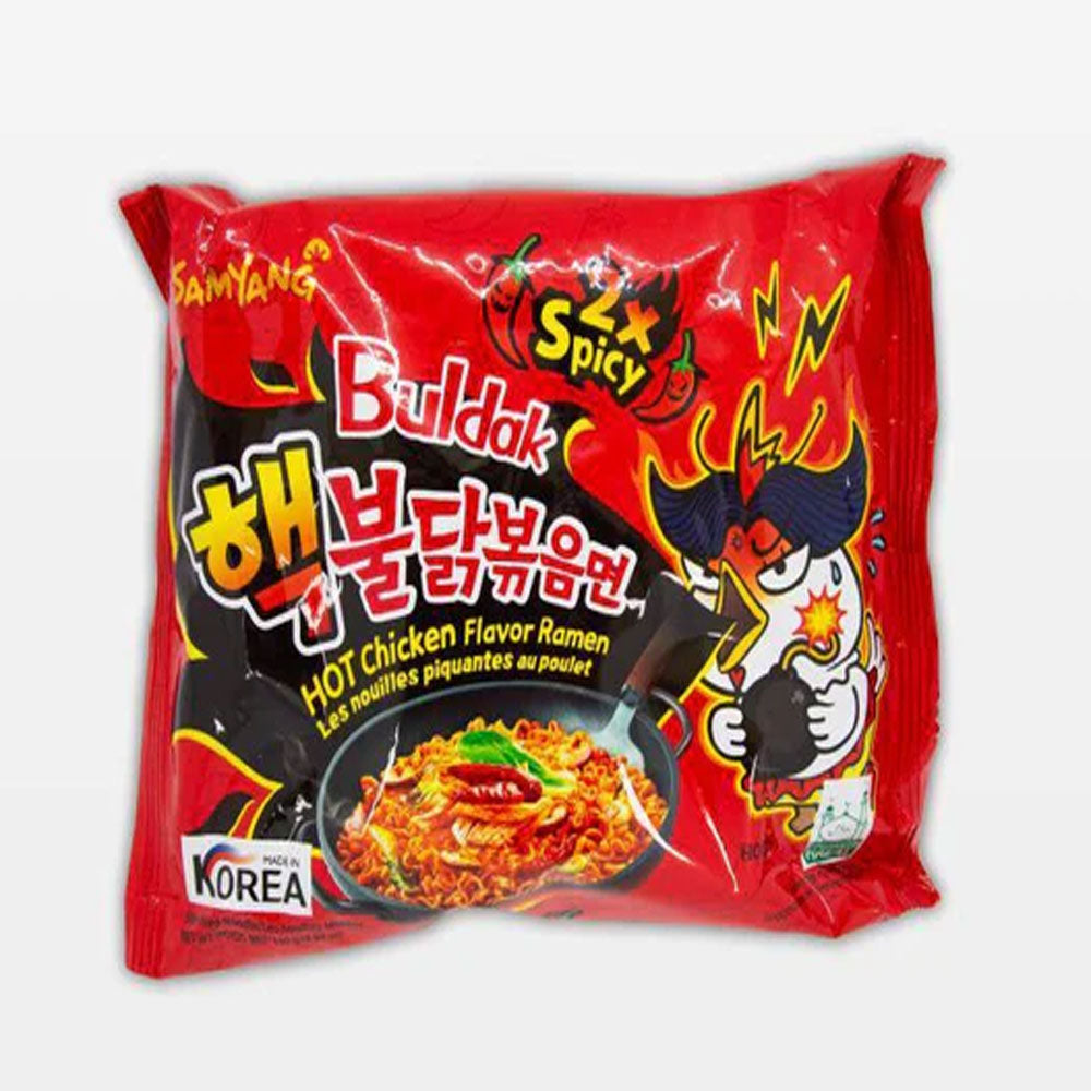 Samyang Buldak 2 x Spicy Hot Chicken Flavor Noodles 140g – PROSI ONLINE ...