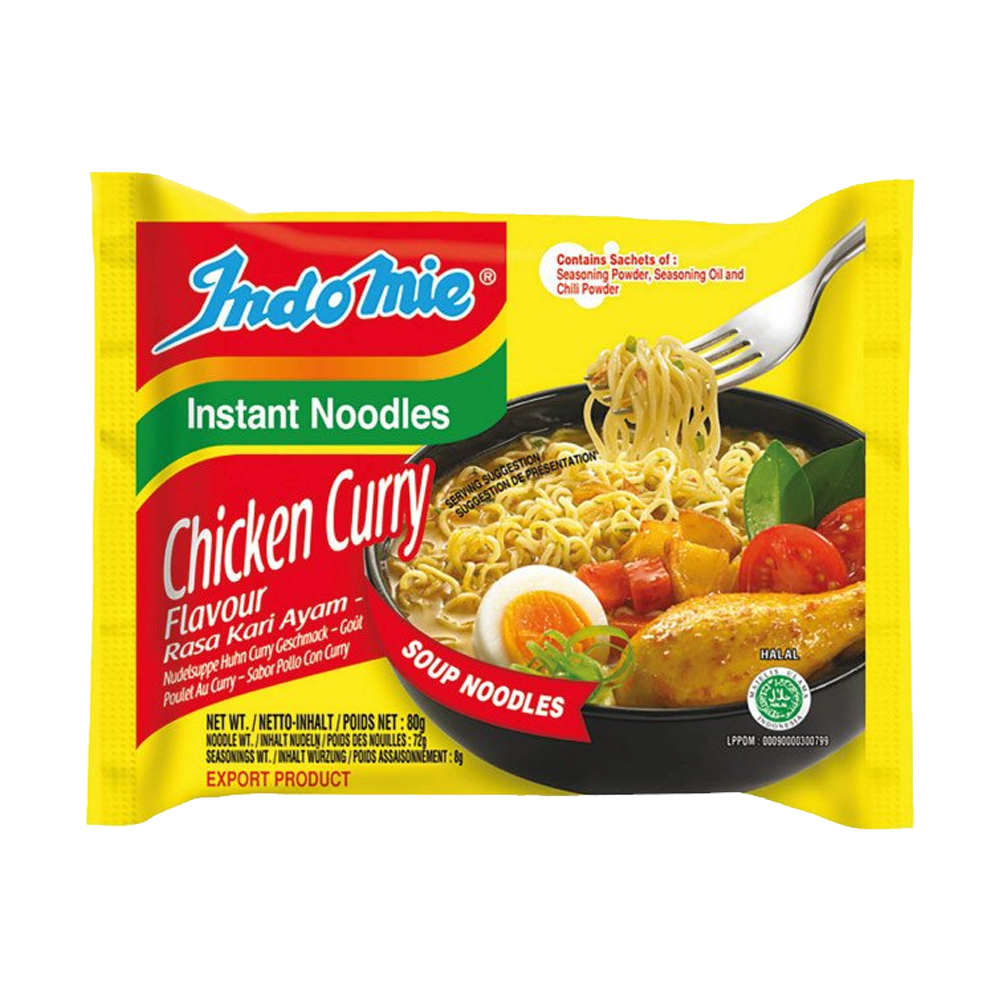 Indomie - Chicken Curry Noodles 80g – PROSI ONLINE SHOP