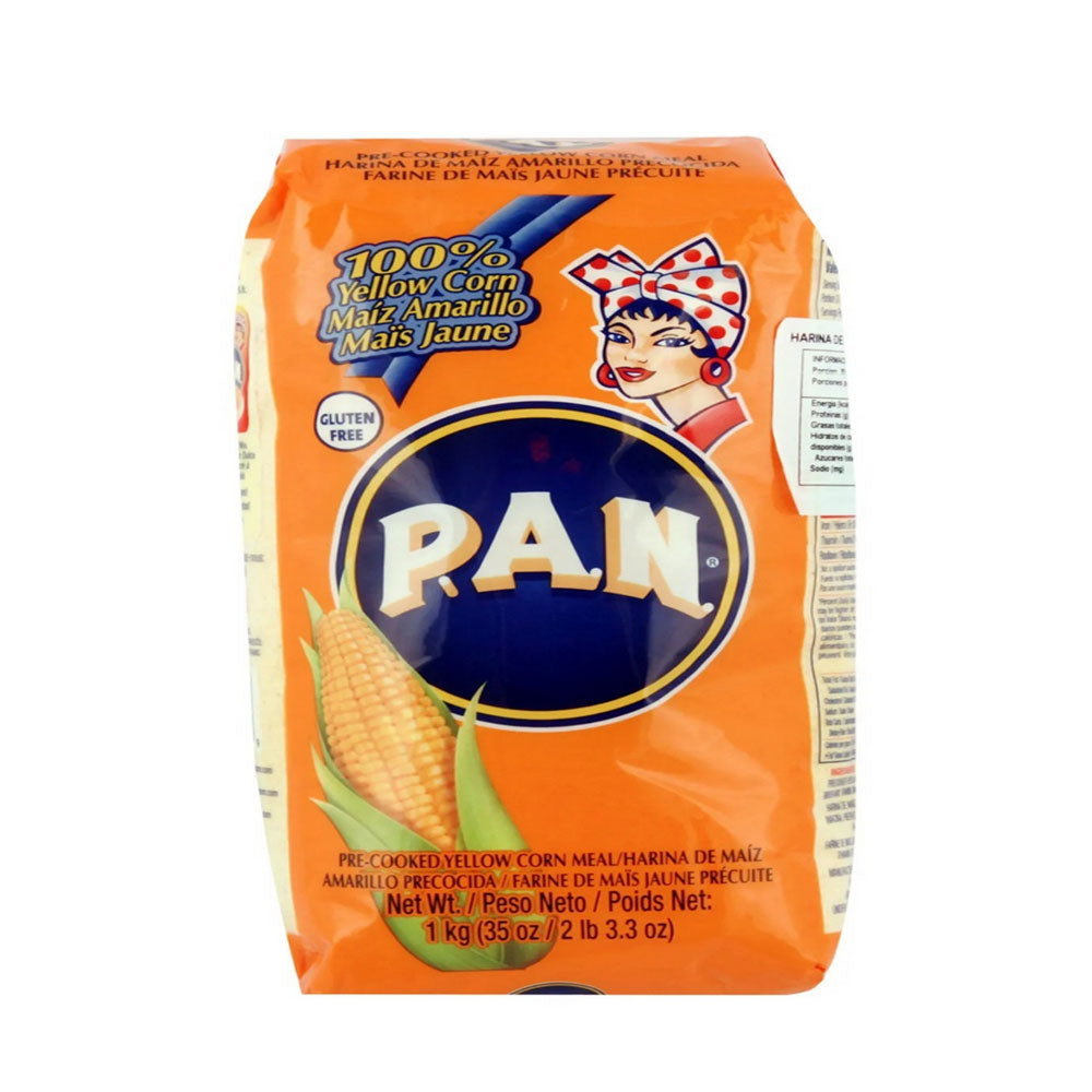 PAN - Precooked Yellow Corn Flour 1kg – PROSI ONLINE SHOP